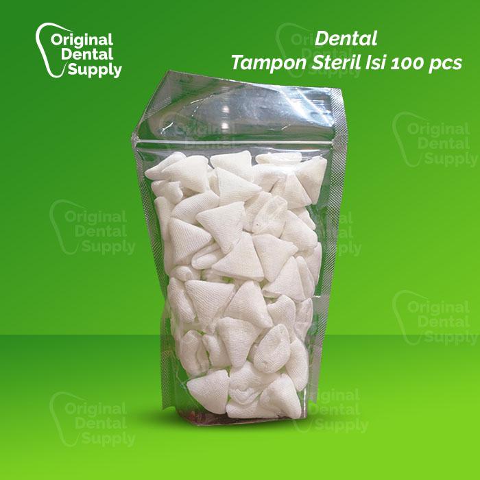 Jual Dental tampon steril isi 100 pieces tampon pasca pencabutan gigi ...