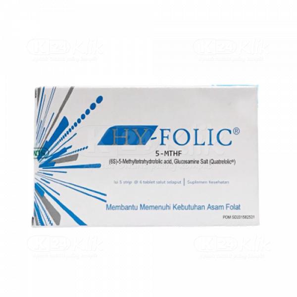 Jual HY-FOLIC BOX ISI 30 TABLET HYFOLIC - Asam Folat - Kota Bandung ...