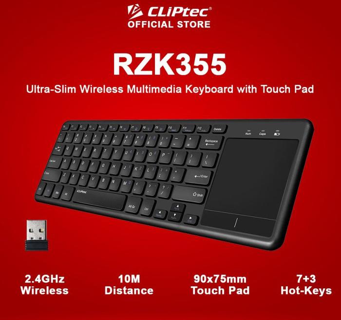 Jual Cliptec Keyboard for Smart TV and Gadget - Kota Bandar Lampung ...