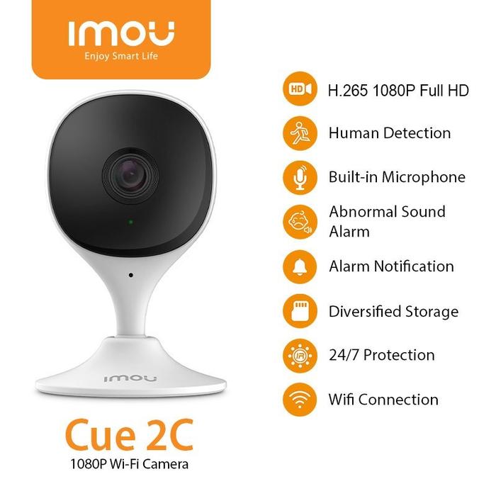 Jual IMOU Cue 2C Smart WiFI CCTV IP Camera HD 1080P Human Detection ...