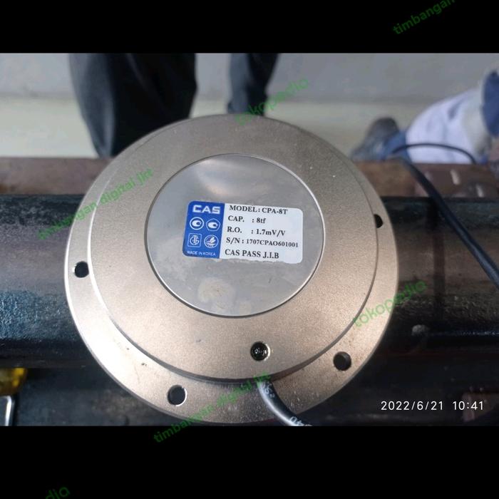 Jual LOAD CELL CAS CPA 8T / LOAD CELL PAD PORTABLE 8 TON / LOAD CELL CPA - Jakarta Barat ...