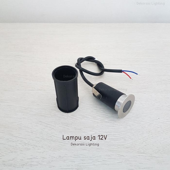 Jual Lampu lantai cree 3watt 12Volt honeycomb ip65 stainless waterproof ...