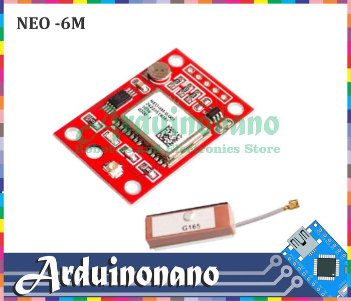 Jual Ublox NEO-6M GPS Module NEO6MV2 with Flight Control for Arduino - Kota Semarang ...
