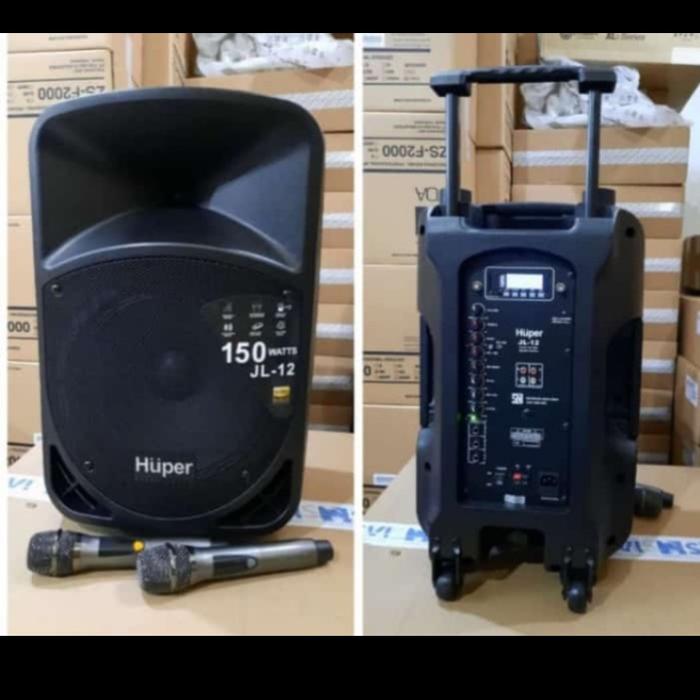 Jual Speaker Portable 12 Inch Huper JL 12 / Hupper JL12 - Kota Surabaya ...