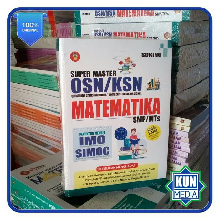 Jual Buku Olimpiade Super Master Osn Ksn Matematika Smp/mts - Yrama Widya Di Seller Sangninja ...