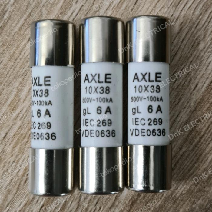 Jual Cylindrical fuse 10x38 merk Axle - Jakarta Barat - DnK ELECTRICAL ...