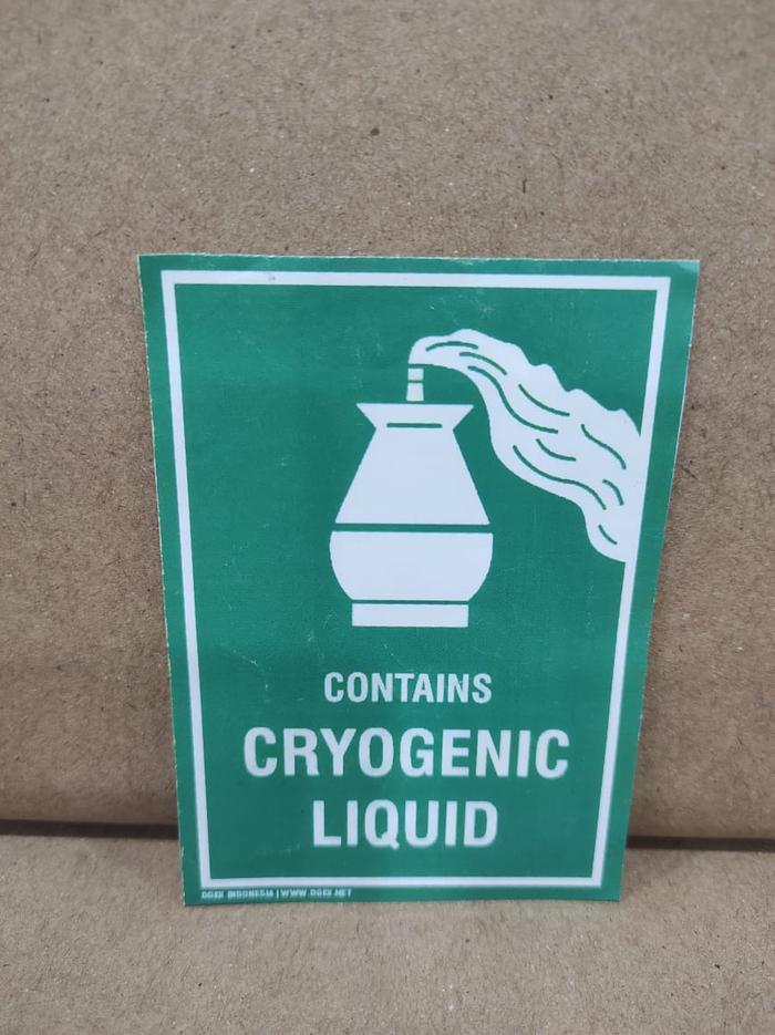 Jual Sticker Handling Label Of Dangerous Goods - CAO - Kota Tangerang ...