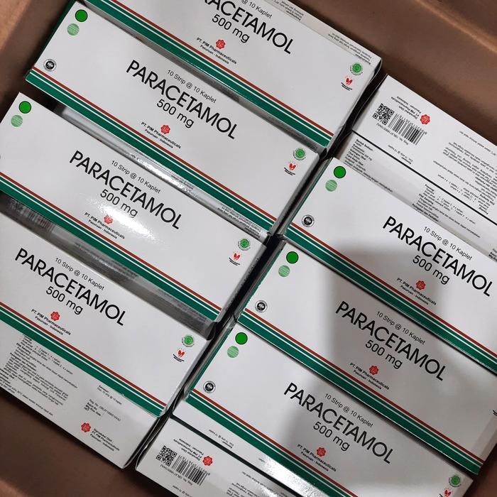 Jual Paracetamol 500 mg PIM 100 kaplet - Kota Surakarta - singapore ...