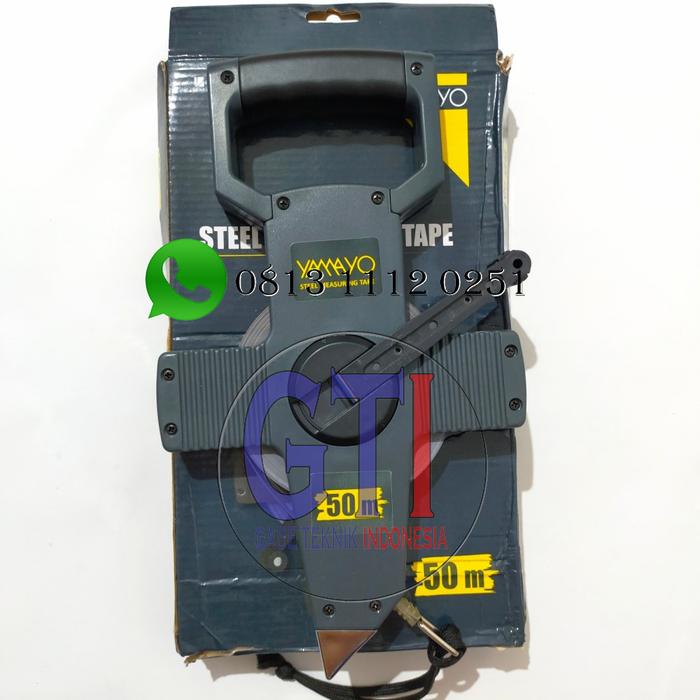 Jual Jual meteran plat YAMAYO 50 meter/Measuring tape 50 meter ...