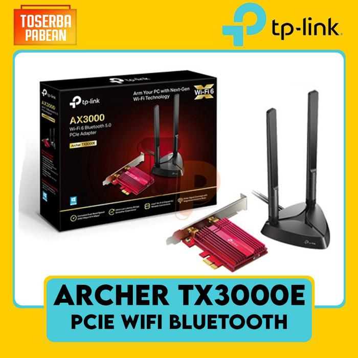 Jual Tp-link Archer TX3000E Wi-Fi 6 Bluetooth 5.0 PCIe Adapter - Kota ...