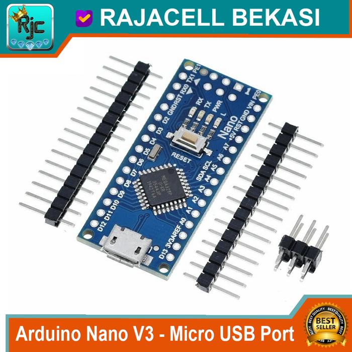 Jual Arduinoo Nano V3 Atmega328 R3 Nano V3.0 CH340 High Quality Board ...