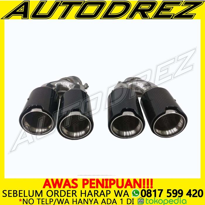 Promo Tailpipe Tail pipe Knalpot Quad BMW F10 F30 G20 G30 M Carbon Taiwan - Kota Surabaya ...