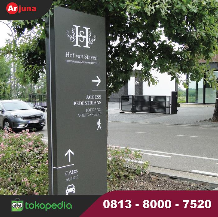 Jual Papan Penunjuk Arah Mall dan Hotel I Wayfinding Outdoor - Jakarta ...