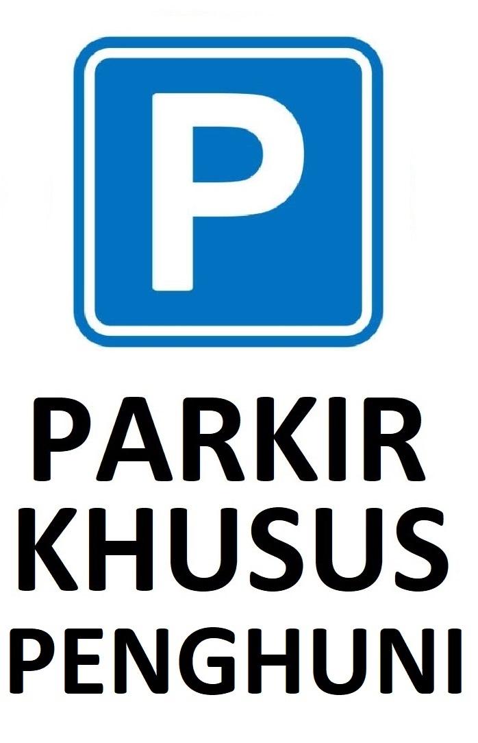 Jual Rambu sign cone DILARANG PARKIR No parking Hotel Ruko Rukan ...