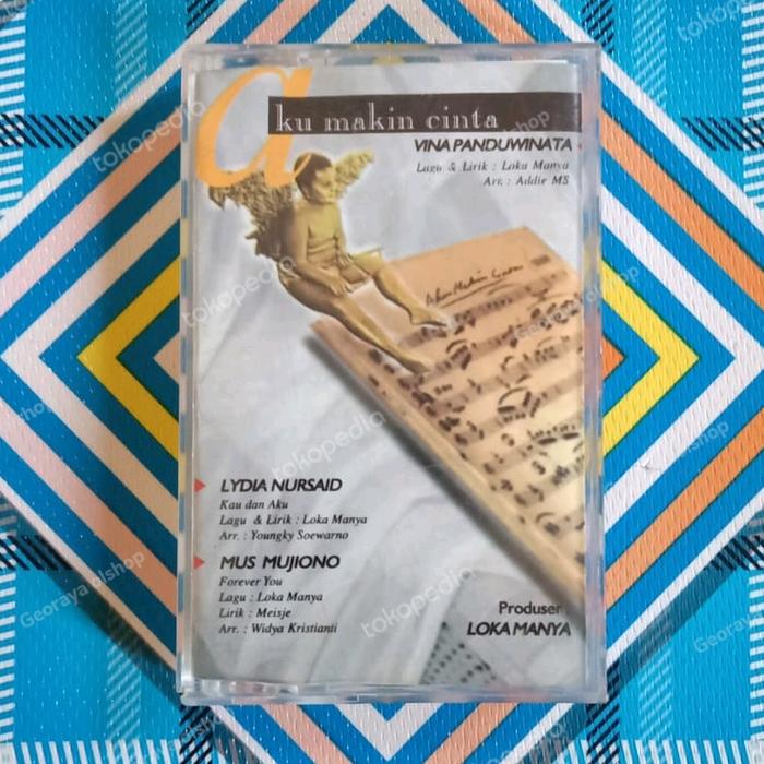Jual Kaset VINA PANDUWINATA & MUS MUJIONO Ku makin cinta Produced by PT ...