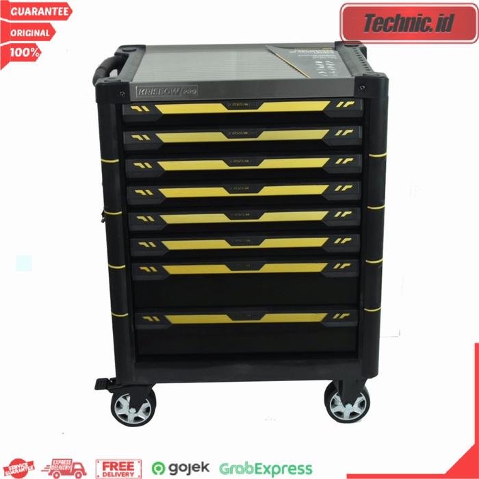 Promo Lemari Perkakas Krisbow 8 Rak Hitam Tool Box Cabinet Trolly ...