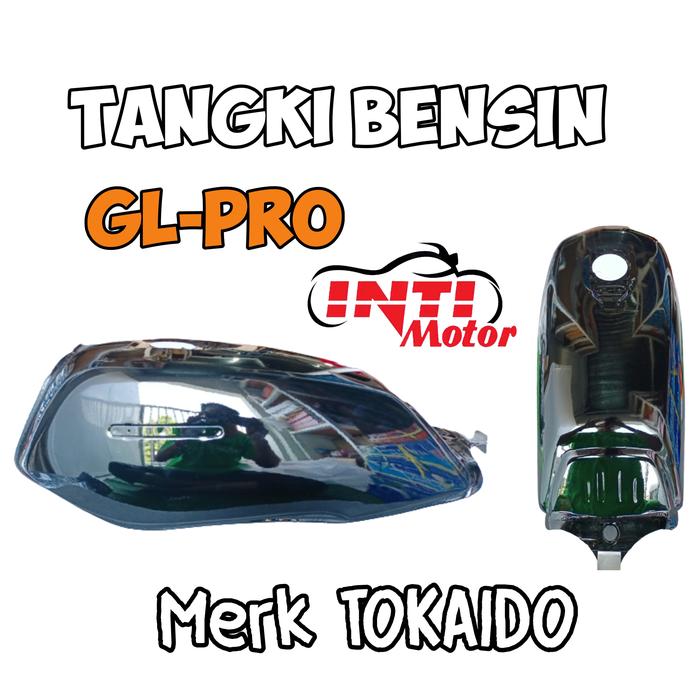 Jual Tangki GL PRO Bensin Motor GL-Pro Polos hitam TKD Tanki GL-Pro ...
