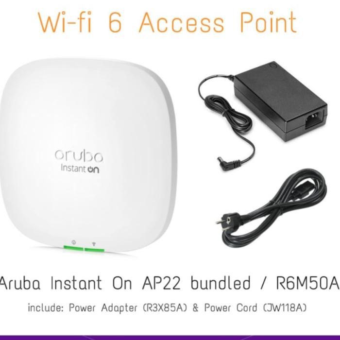 Jual Access Point Aruba Instant On AP22 - Indoor Access Point Wifi 6 AP ...