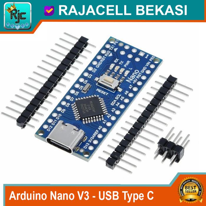 Jual Arduinoo Nano V3 Atmega328 R3 Nano V3.0 CH340 High Quality Board - Nano USB C - Kota Bekasi ...