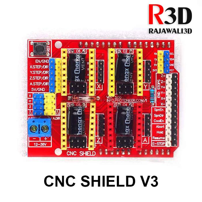 Jual CNC Shield V3 Expansion Board For Arduino Uno Engraving Machine ...