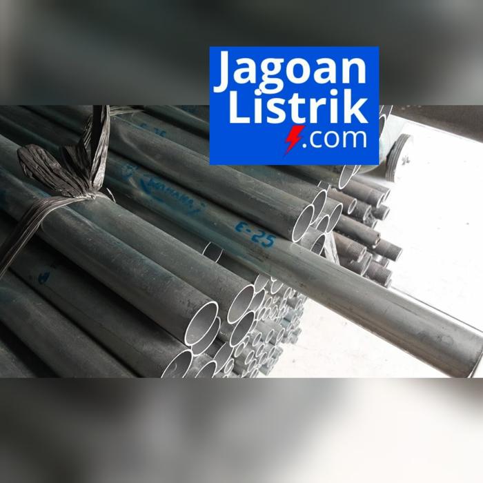 Jual Pipa Conduit E25 Wahana Steel Pipe Besi E-25 Lokal 1inch 1" 1 inch ...