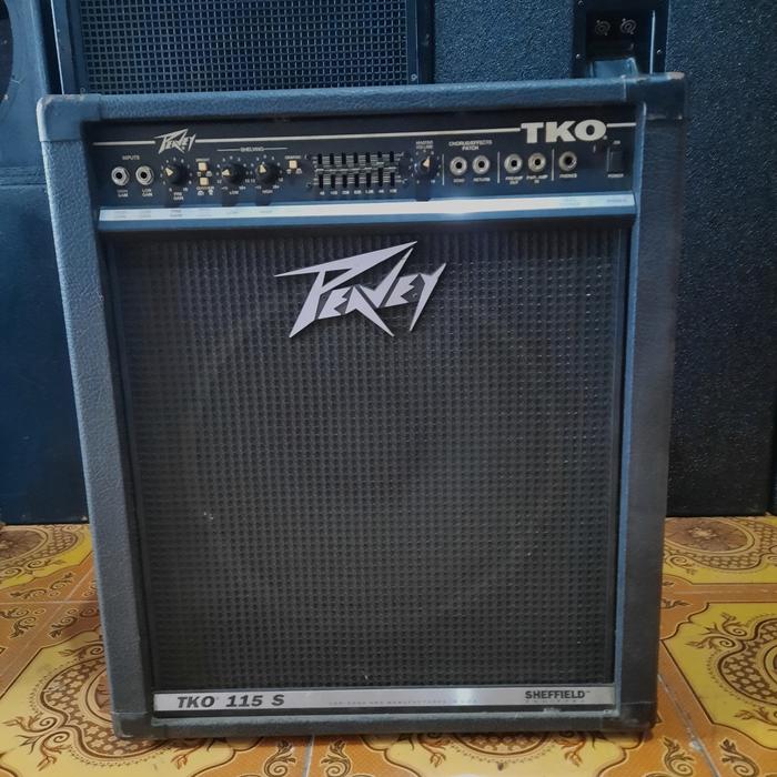Jual ampli bass peavey tko 115 USA . backsound bass 15 inch peavey ...