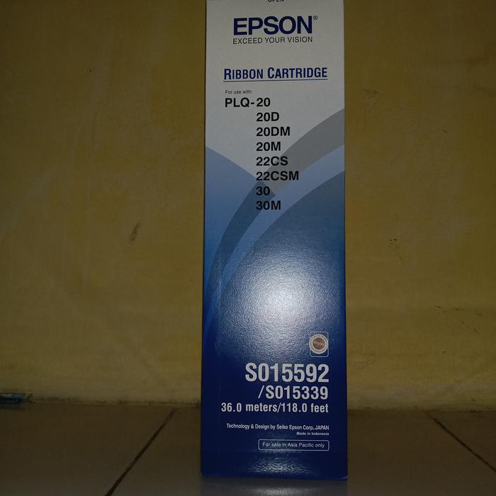 Jual Pita epson rlibbon Cartridge PLQ 20 Original/Cartridge epson plq ...