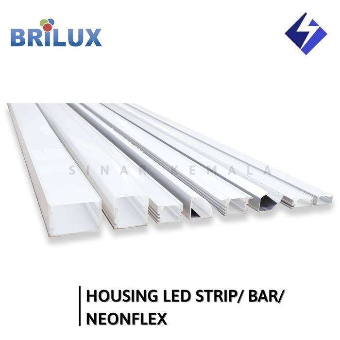 Jual HOUSING LED Rigid / Batang / Strip 1 Meter - 45° - Jakarta Selatan ...