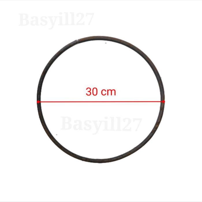 Jual besi 6mm /lingkaran besi ring besi bulat / dekorasi dari besi baru ...