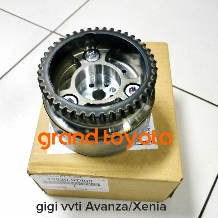 Jual Sprocket assy-Camshaft timing-Gear timing vvti Avanza 1.3 13520 ...