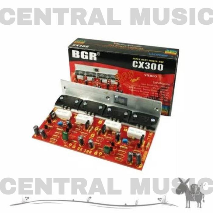 Jual KIT POWER AMPLIFIER STEREO CX-300 STEREO BGR BY BELL ASLI HIGH ...
