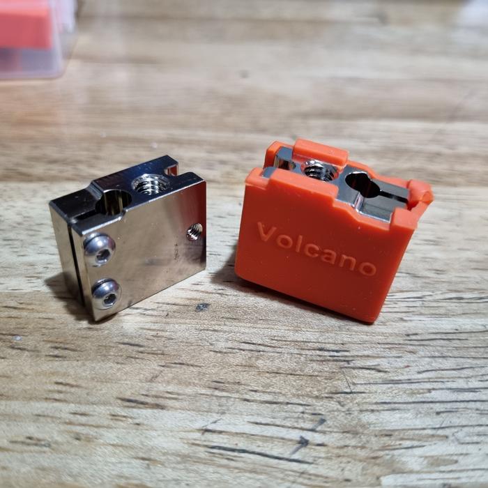 Jual NF-V6 PT100 Volcano Plated Copper Heat Block For Volcano Hotend ...