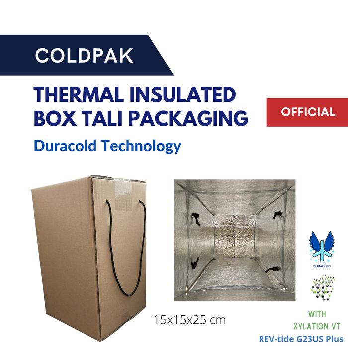 Promo COLDPAK Insulated Thermal Box 15x15x25 Packaging Coldpak ...