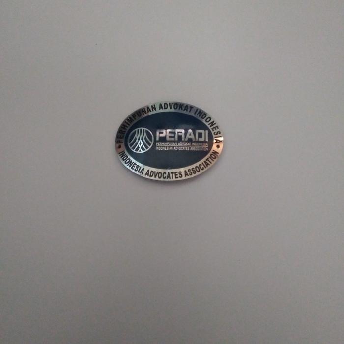 Jual pin oval peradi logo - Kab. Bogor - mitra sejati ADV | Tokopedia