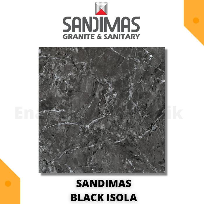 Jual Granite Sandimas Black Isola 60x60 Granite Lantai, Granite Dinding ...