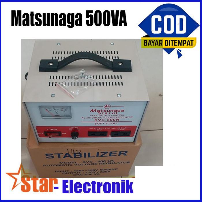 Jual Matsunaga 500VA-Stavol Stabilizer Listrik Matsunaga 500VA ...