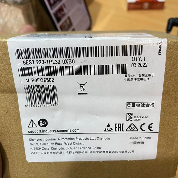 Jual 6ES7223-1PL32-0XB0 SIMATIC S7-1200 SIEMENS - Kota Bandung ...