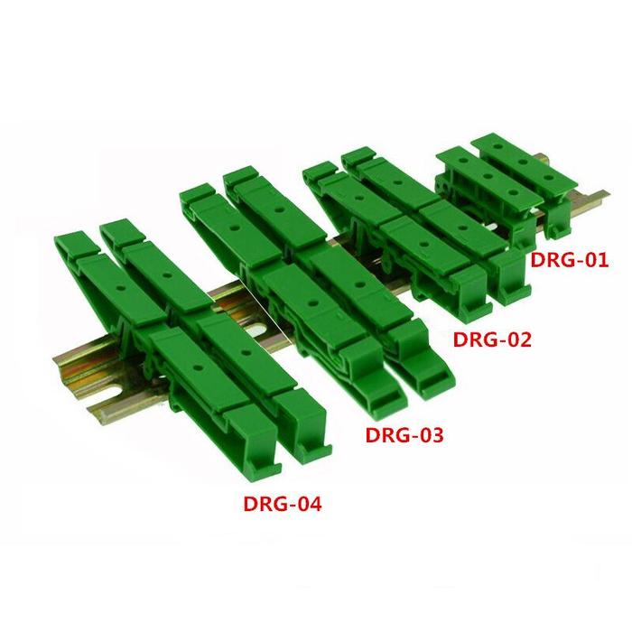 Jual DRG-04 PCB Din Rail Holder Adapter Mounting Bracket Base Clip ...