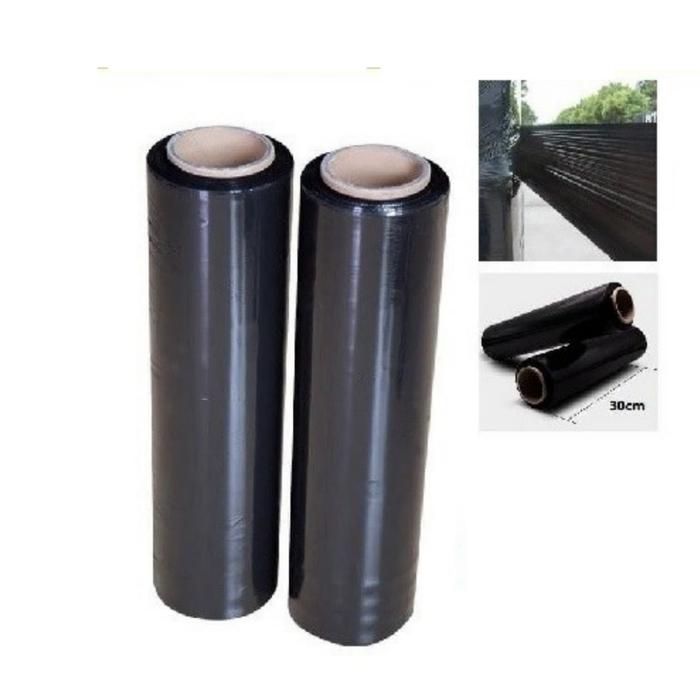 Jual Plastik Wrapping HITAM 30cm*200m/Wraping/Stretch Film/Reping Koper ...