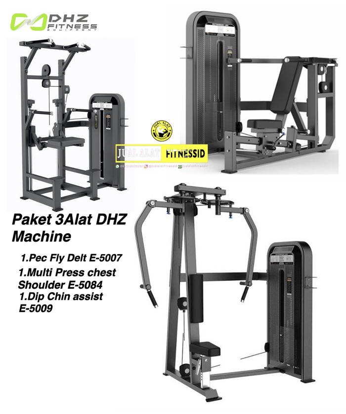 Jual Dhz Chin dip Dhz Pec Fly Delt Dhz Multi press Chest shoulder ...
