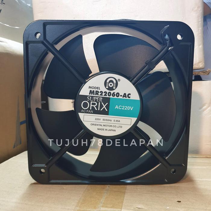 Jual Fan Orix MR22060-AC 220V 0.45A 20CM - Jakarta Barat ...