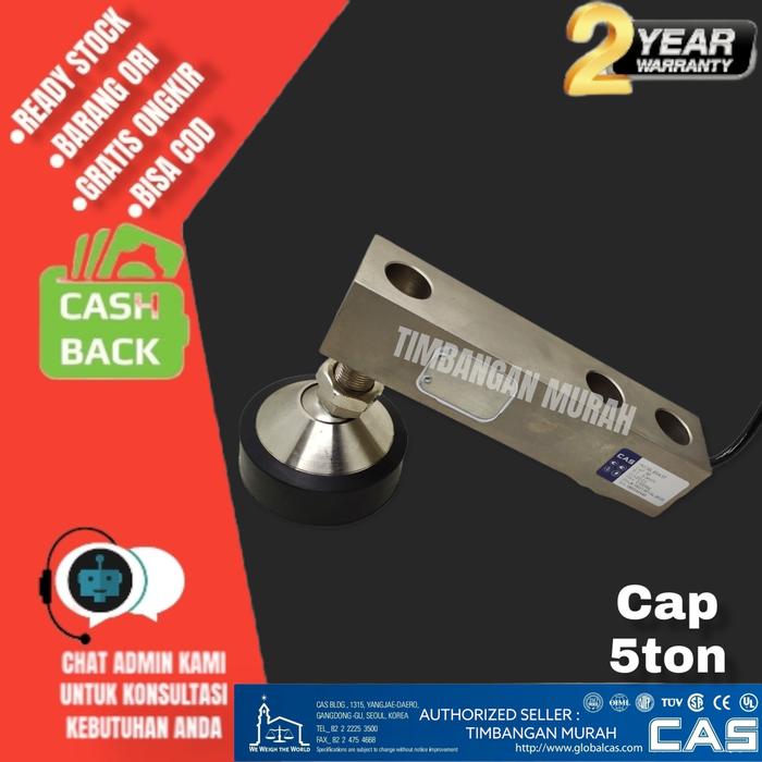 Jual Load cell shear beam timbangan CAS BSA kap 5Ton made in Korea - Jakarta Barat - timbangan ...