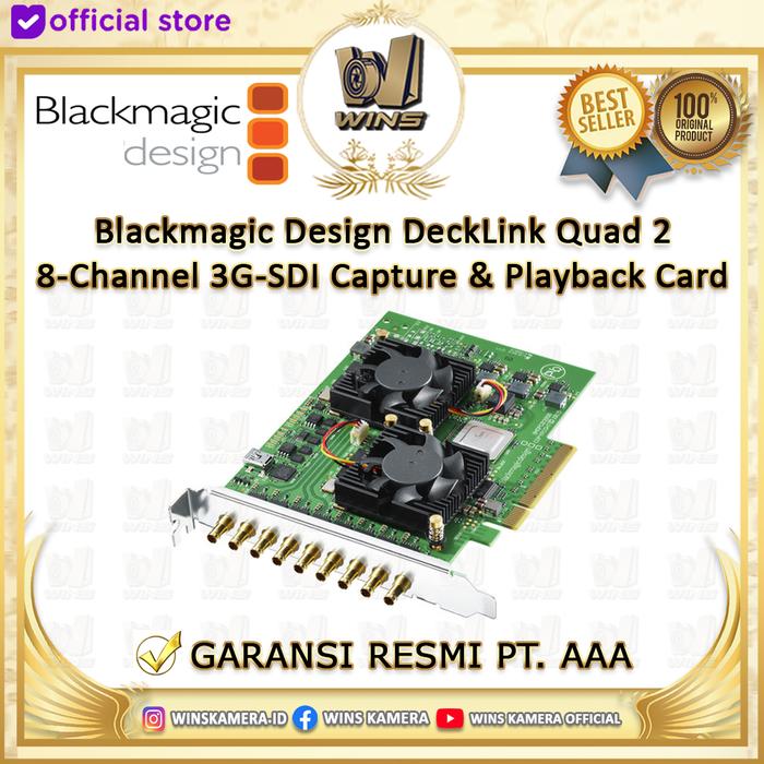 Promo Blackmagic Design DeckLink Quad 2 - Garansi Resmi Cicil 0% 3x ...