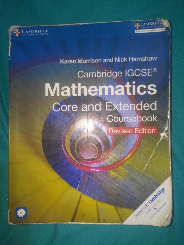 Jual Cambridge Igcse Mathematics Core And Extended Coursebook And Workbook Kota Denpasar