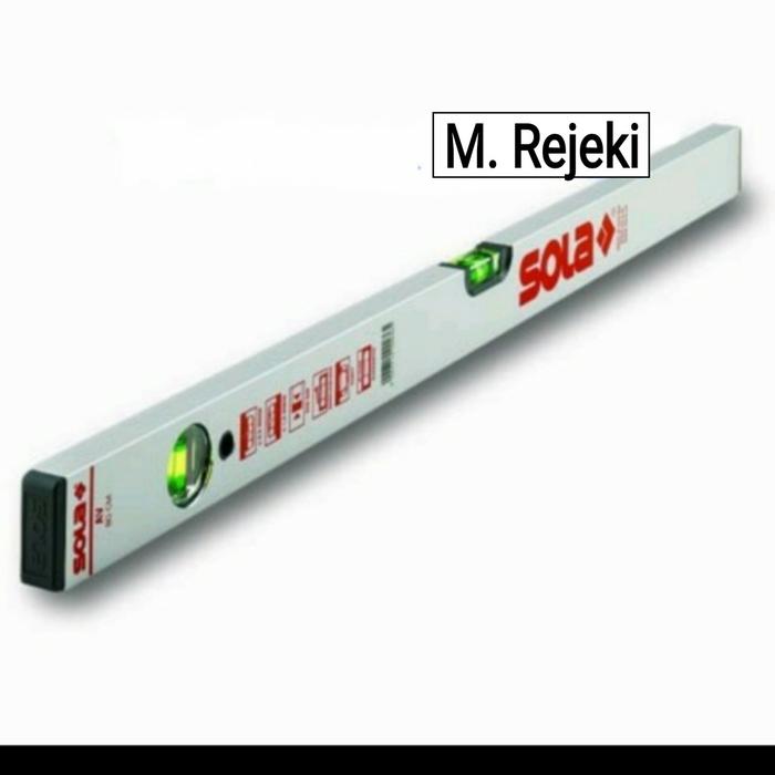 Jual SOLA 2M Waterpass Box Profile Spirit Level AV 200 Waterpas 2 Meter ...