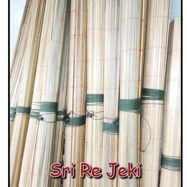 Jual Kerai / Tirai bambu L2m T 2 (sudah Katrol) kerai/kere/kray siap ...