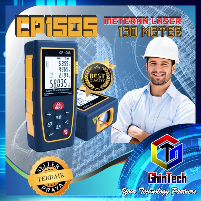 Jual Meteran Laser Digital / Alat Ukur Jarak Digital 150M CP-150S - Kab ...