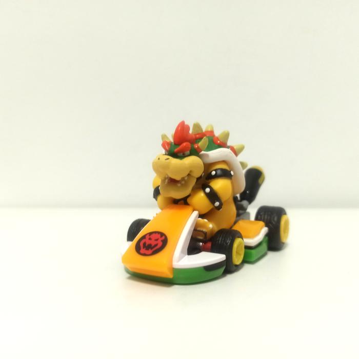 Jual Mario Figure Bowser Figure Mario Kart Bowser Figure Racing Car ...