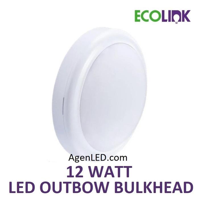 Promo ECOLINK Lampu Bulkhead 12W LED Putih 12 w Watt Panel BH007 OB ...