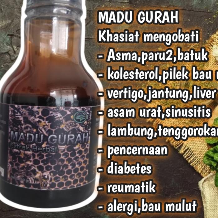 Jual Madu gurah tenggorokan batuk dahak lendir asma paru - Kab. Bekasi ...